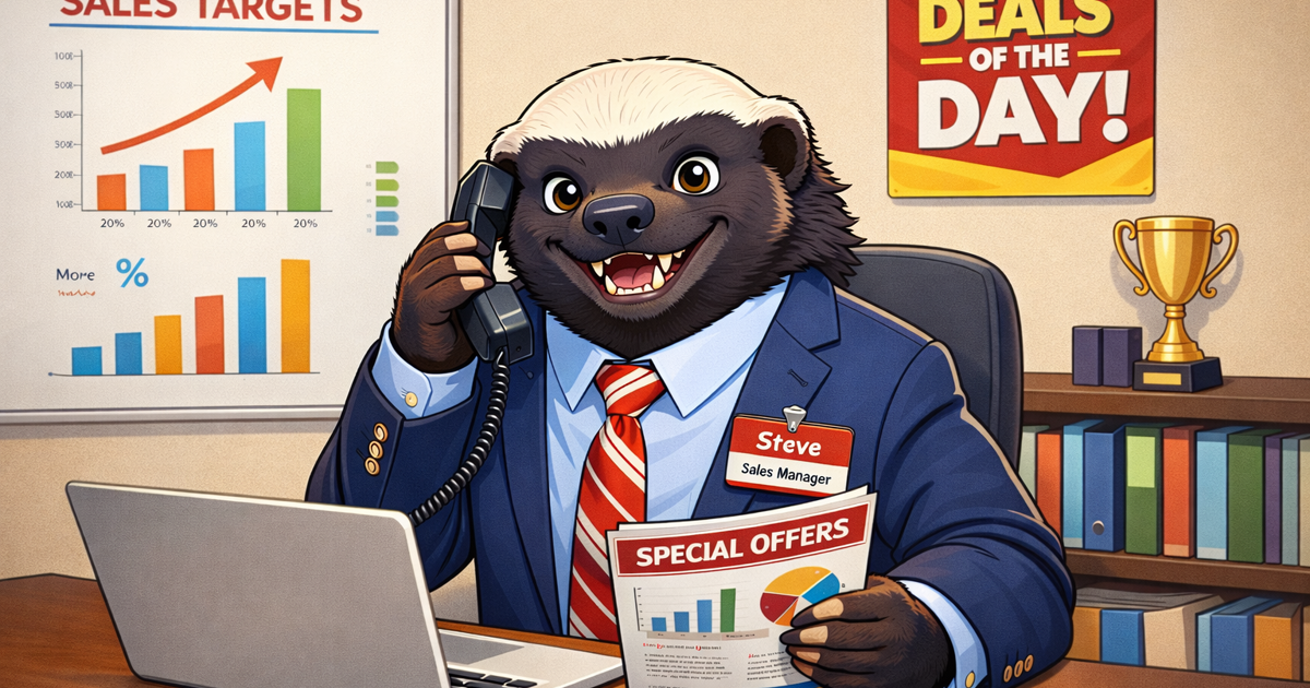 Honey Badger DIY Sales